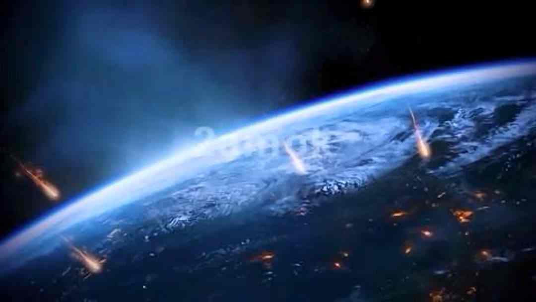 陨石撞地球-视频素材-凌晨两点视频素材网