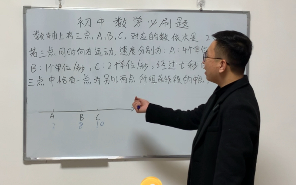 初一数学动点问题