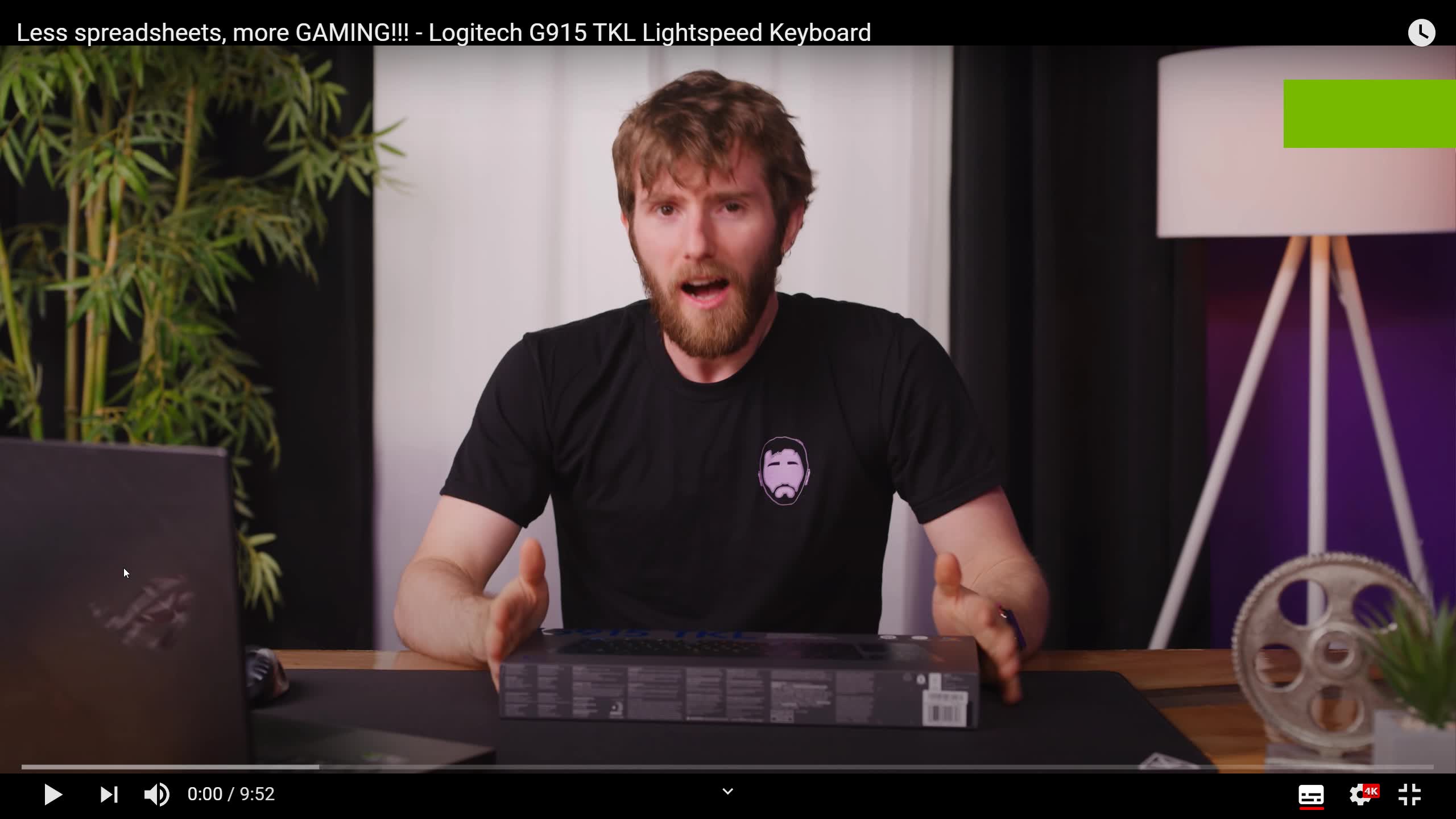 更少的电子表格,更多的游戏! -罗技G915 TKL Lightspeed键盘 #linus...