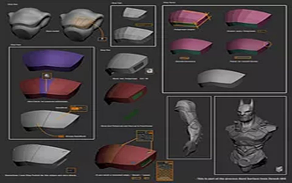 3Dmax游戏建模基础道具模型+uv+贴图制作教学(3)