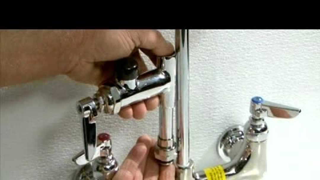 T&S Pre-Rinse Installtion 天仕花洒龙头安装