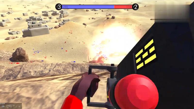 面面解说战地模拟器!新核弹头RPG炸飞敌军大部队