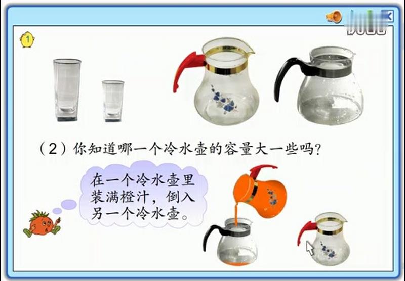 四年级上册数学预习微课1_升和毫升