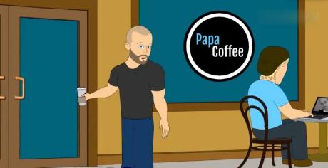 「语法词汇」卡通教你:英语介词On, In和At原来这么简单?