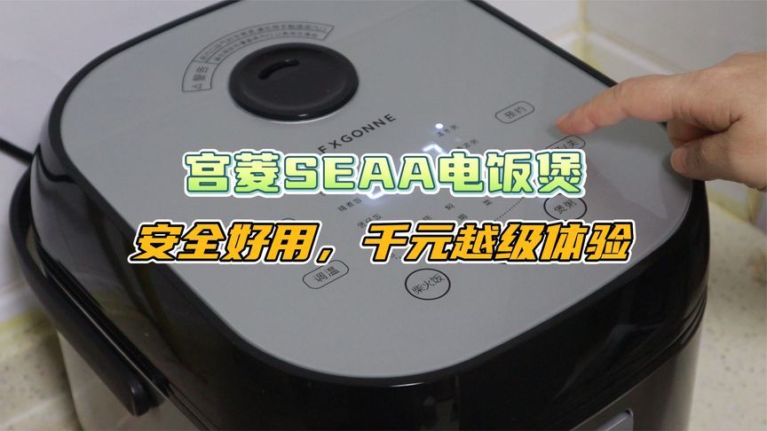 宫菱SEAA电饭煲体验:好用、安全还有欧盟标准,千元越级体验