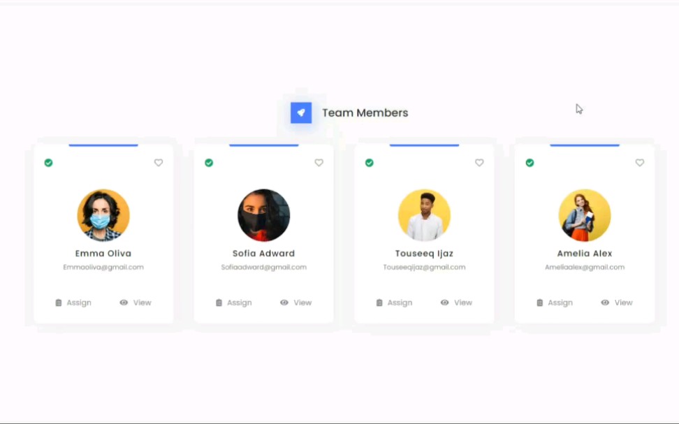 css信息卡片设计