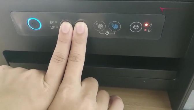 我买的爱普生打印机L4158wifi与热点键不亮,无法连网络