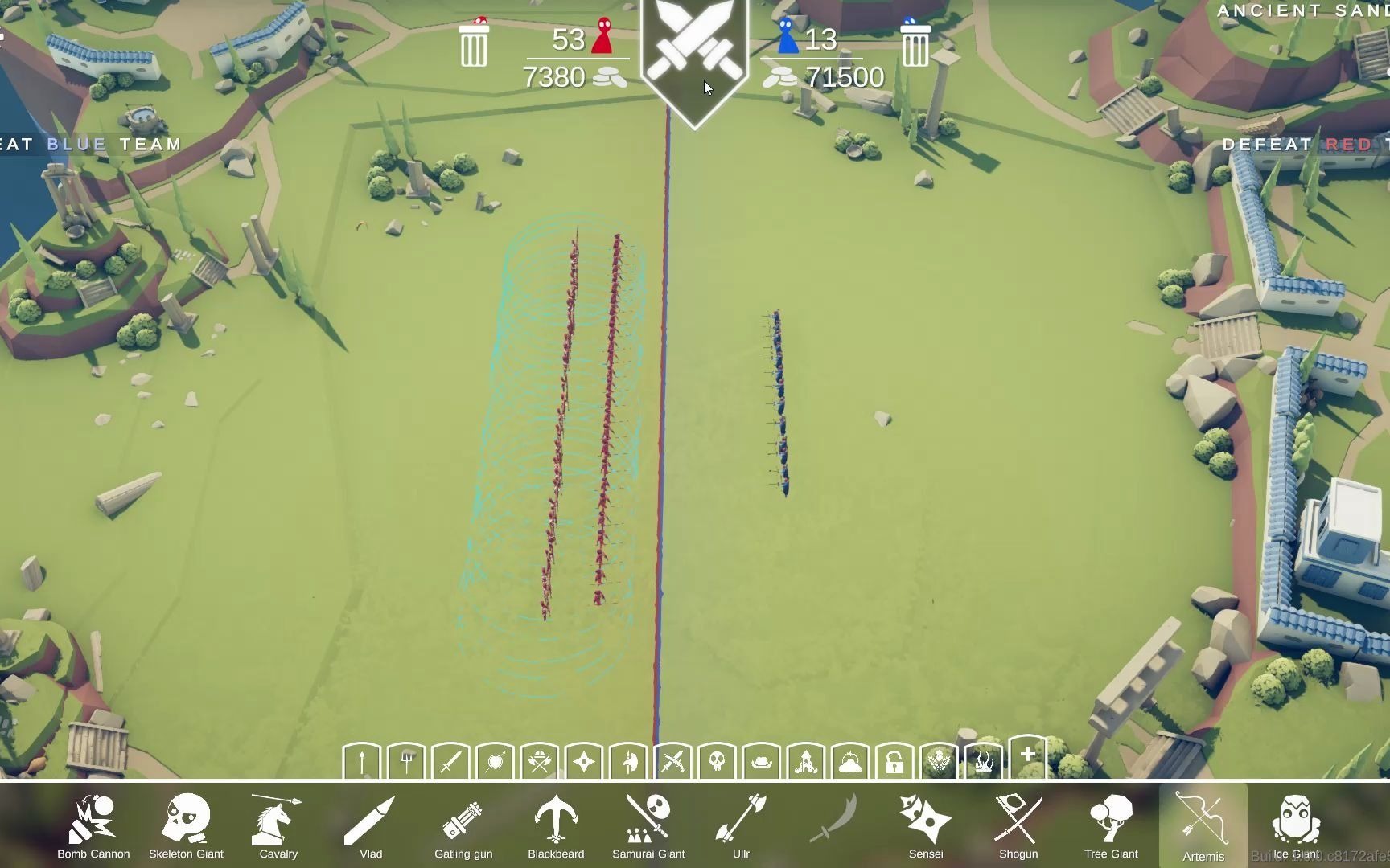 【全面战争模拟器 兵种能力测试(1)】 换你能活多久?