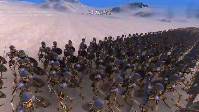 战争模拟器:5000个白骨精敢挑战100条哥斯拉 白骨精这么自信