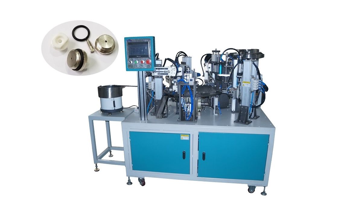 暖气片堵头气阀堵头排气阀自动组装机