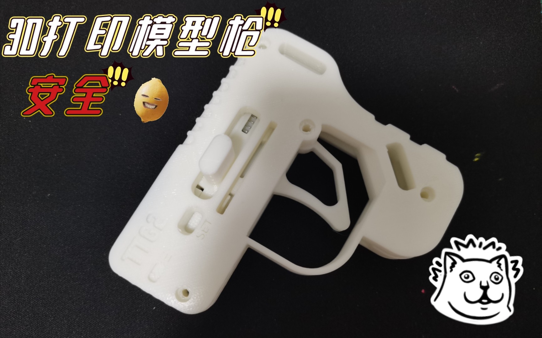 【3D打印/模型枪】安全!安全!16岁理科女高中生的自我修养ߑ�(其实...