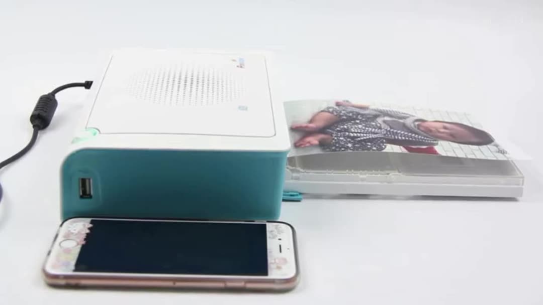 呈妍prinhome迷你照片打印机安装使用教学视频