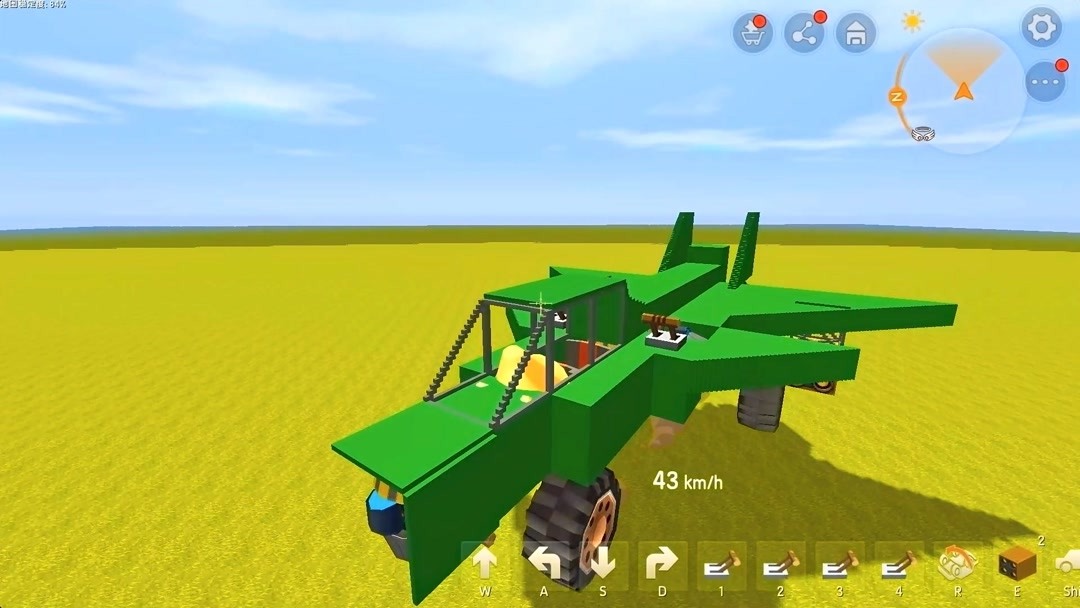 迷你世界:模拟战斗机,新一代飞行员