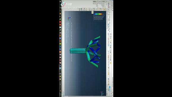 树状钢管柱ABAQUS仿真分析
