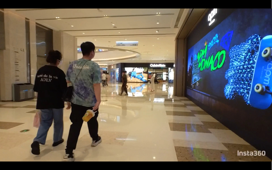 Insta360 第一次使用 沉浸式逛逛街