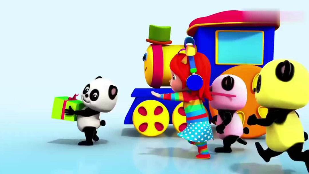 原版美国英语启蒙动画—宝宝学形状和数字