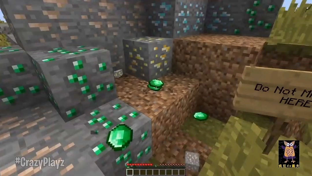我的世界 挖掘绿宝石