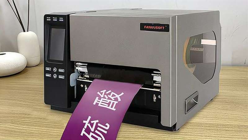 管道标识标签打印机,工业级A4宽幅面,高清高速!