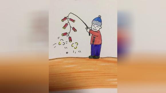 简笔画:轻轻两笔,勾勒出美丽的画卷!