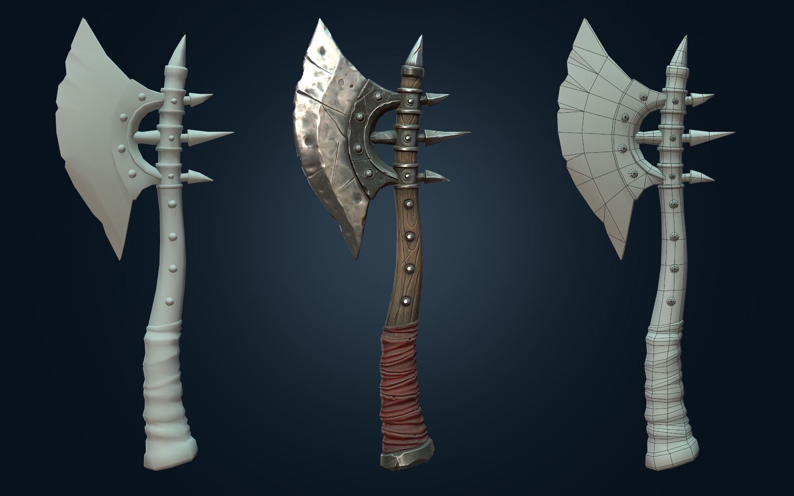 3D建模——次时代武器建模,从box到模型+上材质全流程讲解