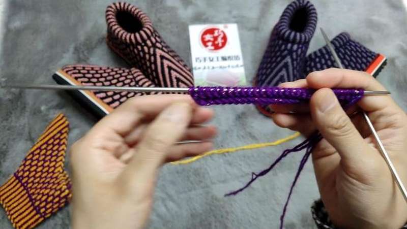 编织人生手工编织网手工编织拖鞋0-3岁宝贝服饰编织