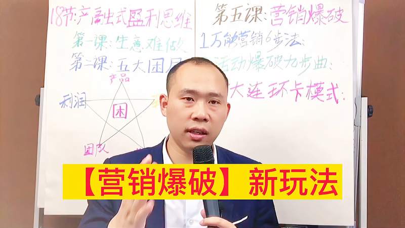 传统实体店老板创业生意难做怎么办?新商业模式:营销爆破新玩法