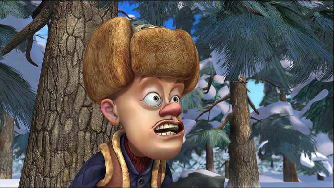 熊出没之过年:好惨的光头强!过年都得干活,无意发现美人松