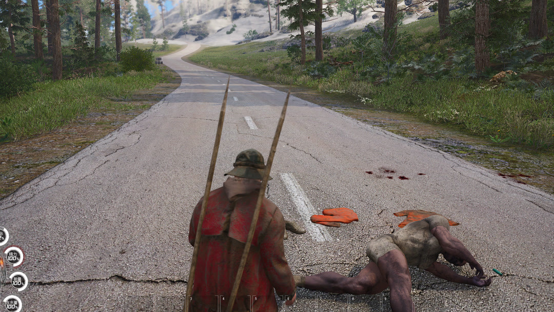 人渣SCUM-大战丧尸受重伤了怎么办第35天