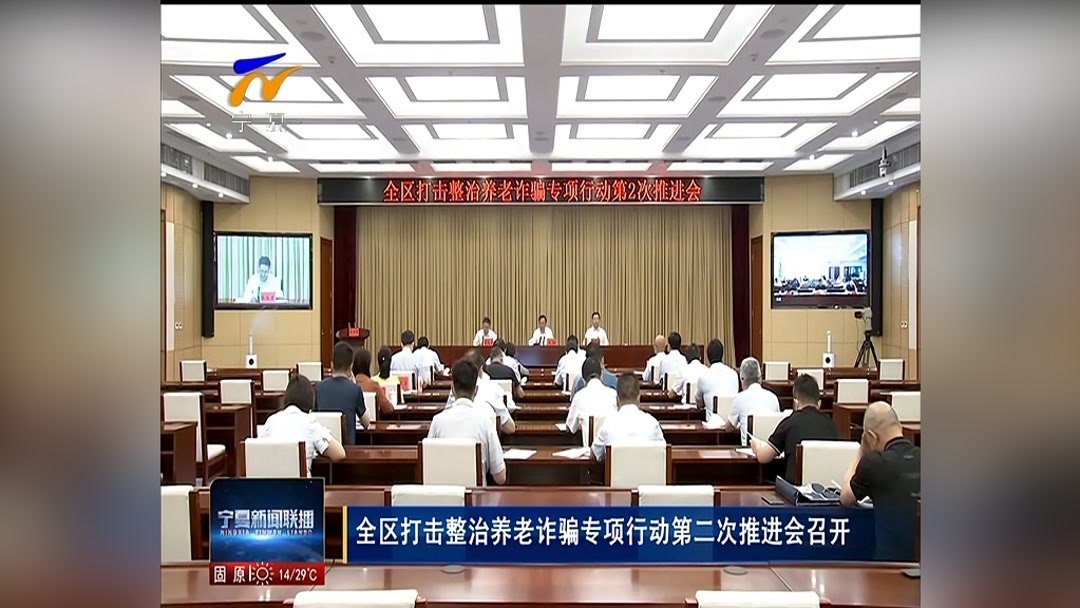 全区打击整治养老诈骗专项行动第二次推进会召开