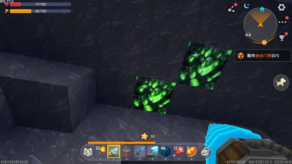 迷你世界联机游戏 发现一个超肥的矿洞,都赶紧过来吧!