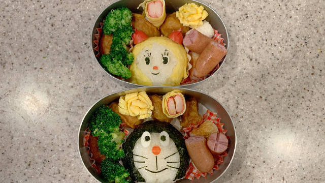 哆啦A梦哆啦美卡通便当