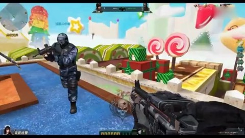 生死狙击 阿龙游戏解说 M4镭射枪支体验终极变异模式 感觉是最废