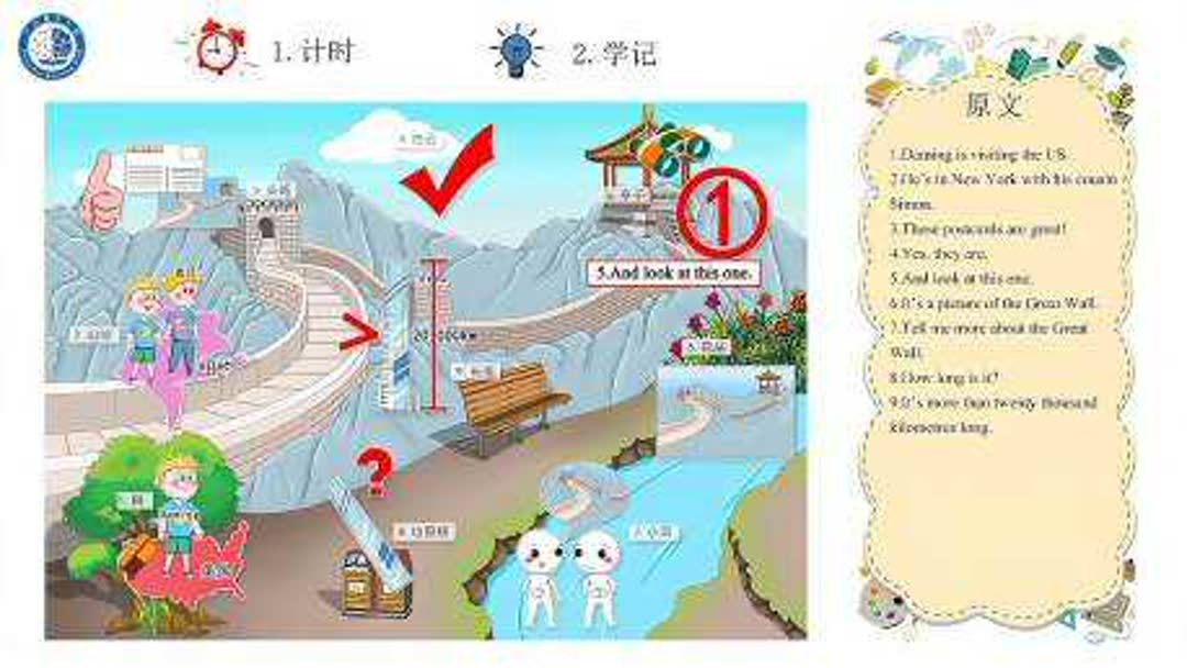 杨志华超级记忆法--外研版英语六年级上册Module 1-1 倒背如流