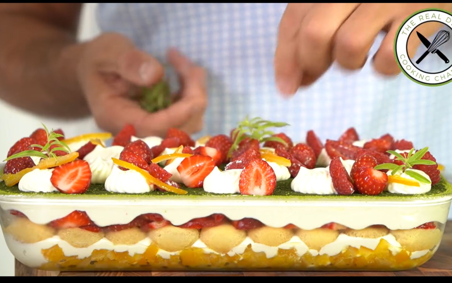 ...柠檬马鞭草青柠提拉米苏Lemon Verbena Lime Tiramisu-The Real Deal