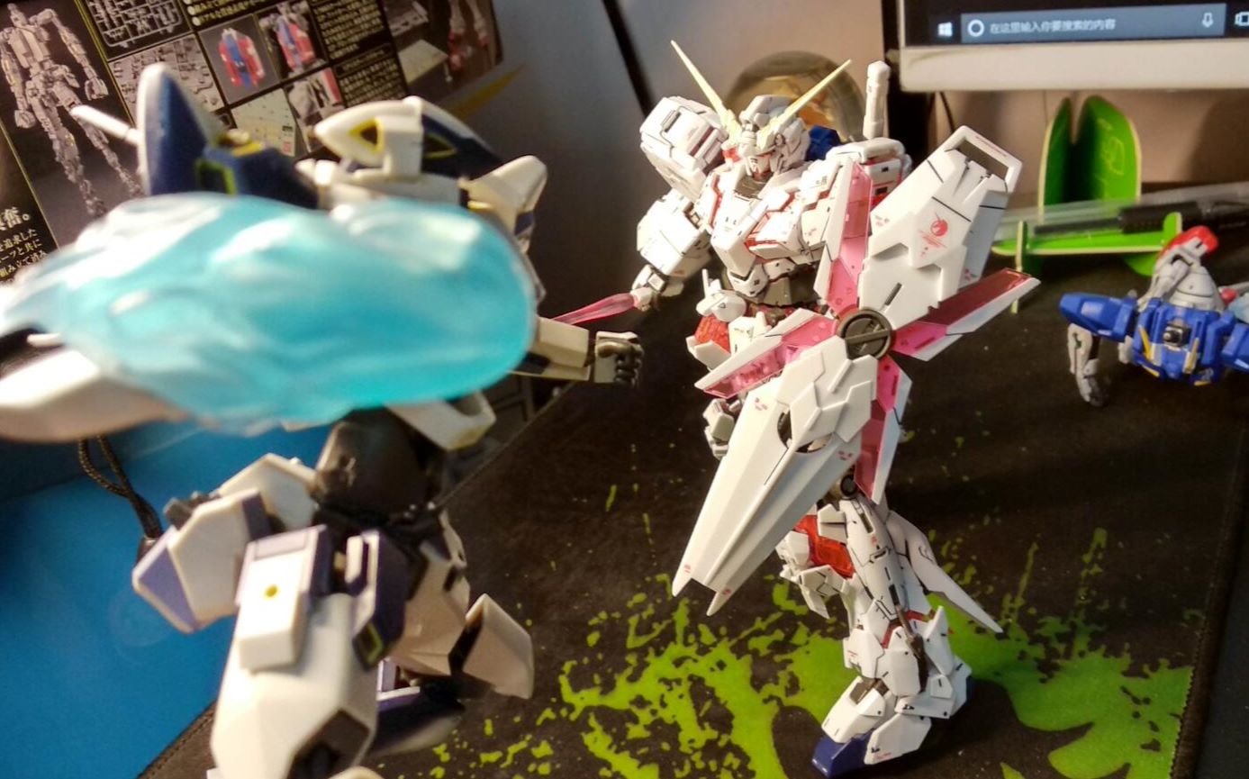 【定格动画】ARX-7 vs EXIA 续集!独角兽乱入!