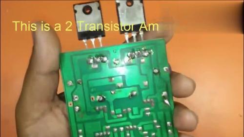 如何在一个放大器中添加更多晶体管来升级功率,你也可以这样做