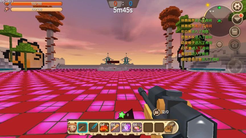 迷你世界:以后请叫我狙神对战小王子可不是白叫的!盲狙堪比开挂