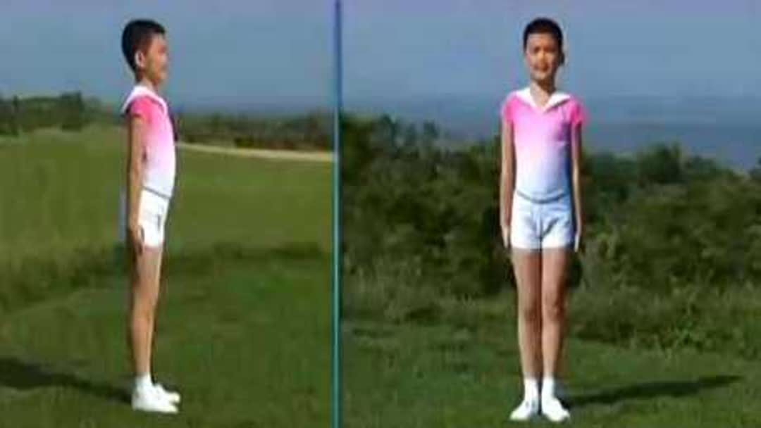 希望风帆广播操慢动作,第三套广播体操。分解动作教学