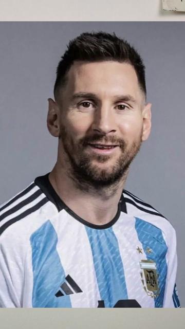 这次他能带领阿根廷圆梦吗2022世界杯梅西画画手绘圆珠笔