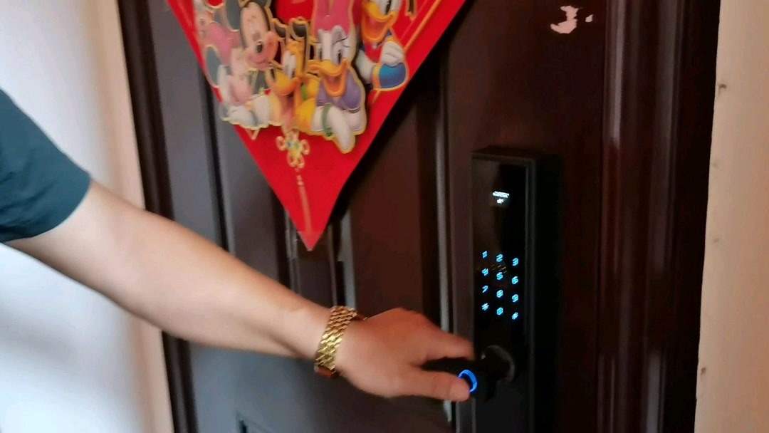 青岛指纹密码锁T5功能设置方法