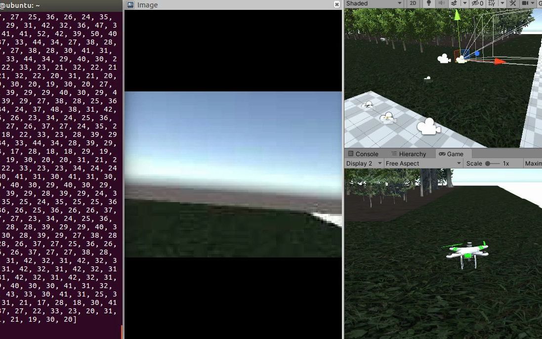 基于Unity3D无人机普通相机仿真