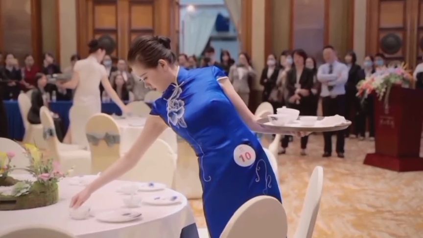 酒店真正的样子#餐饮#服务#客房#技能大赛