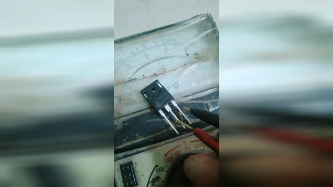 电磁炉功率管的测量方法!判断是否损坏!