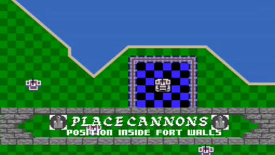 SFC SNES《堡垒战:防御大海战》游