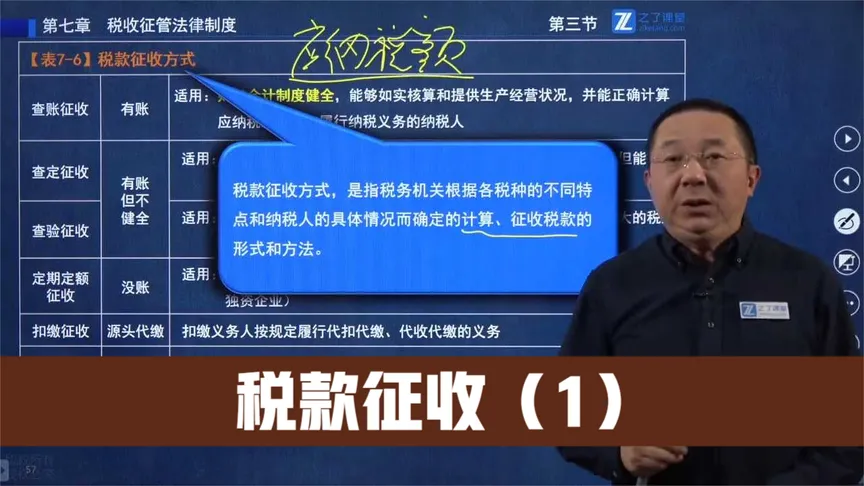 2022新大纲《初级会计经济法》精讲:0703税款征收(1)