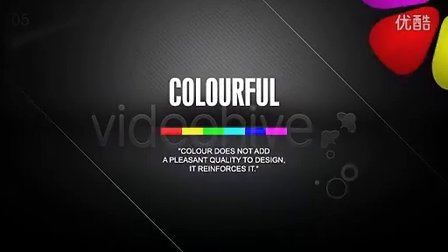 (201412)酷黑色风格公司手册时尚宣传展示书本翻页效果