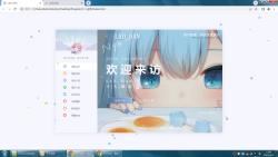 html+css+js编写个人主页网页模版