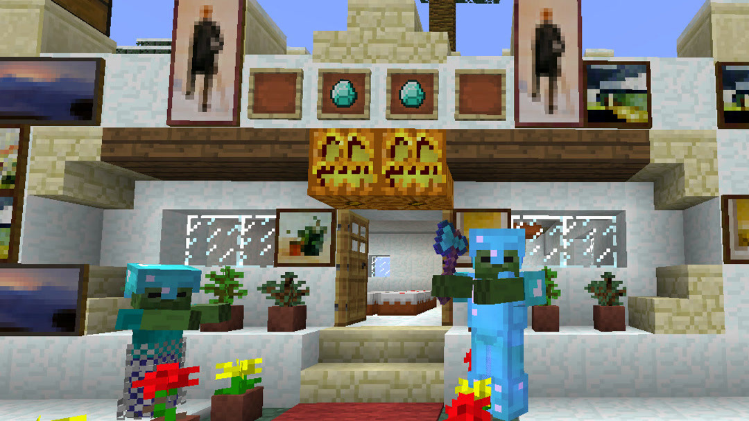 【晓晓大白】我的世界我是一只小僵尸生存35