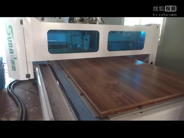 定制板式家具生产线开料 打孔加工视频 衣柜橱柜开料机加工工艺过程...