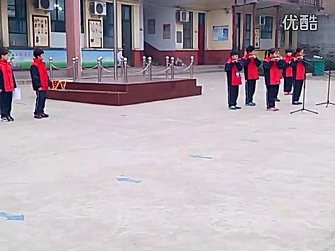 国旗下的才艺表演
